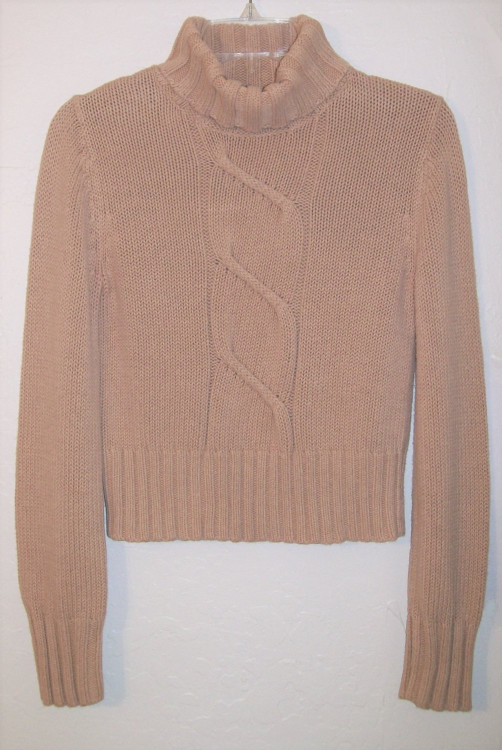 Sweater Top size Medium 32/34 Tan women girls