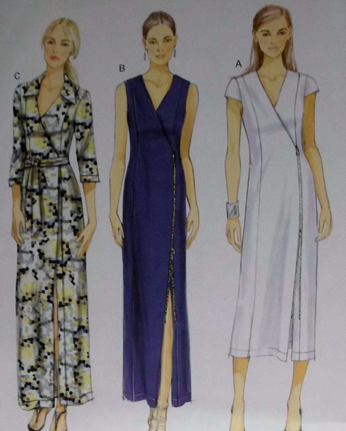 Butterick B 5847 Sewing Pattern, Misses' Dress, Plus Size 14-16-18-20 ...