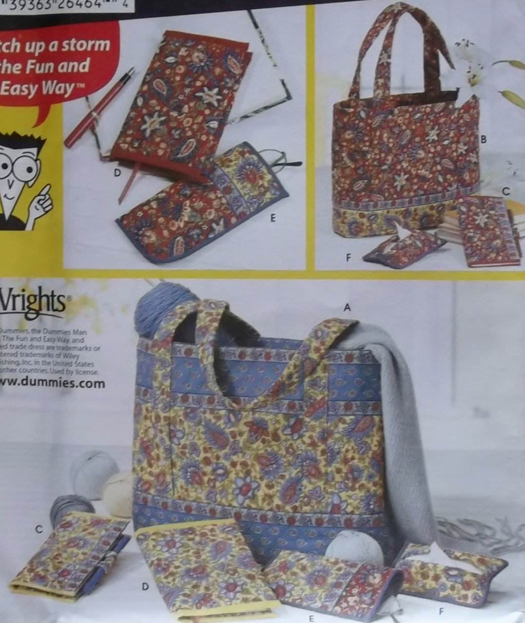 Simplicity 5598 Sewing Pattern Sewing for Dummies Bags and accessories ...