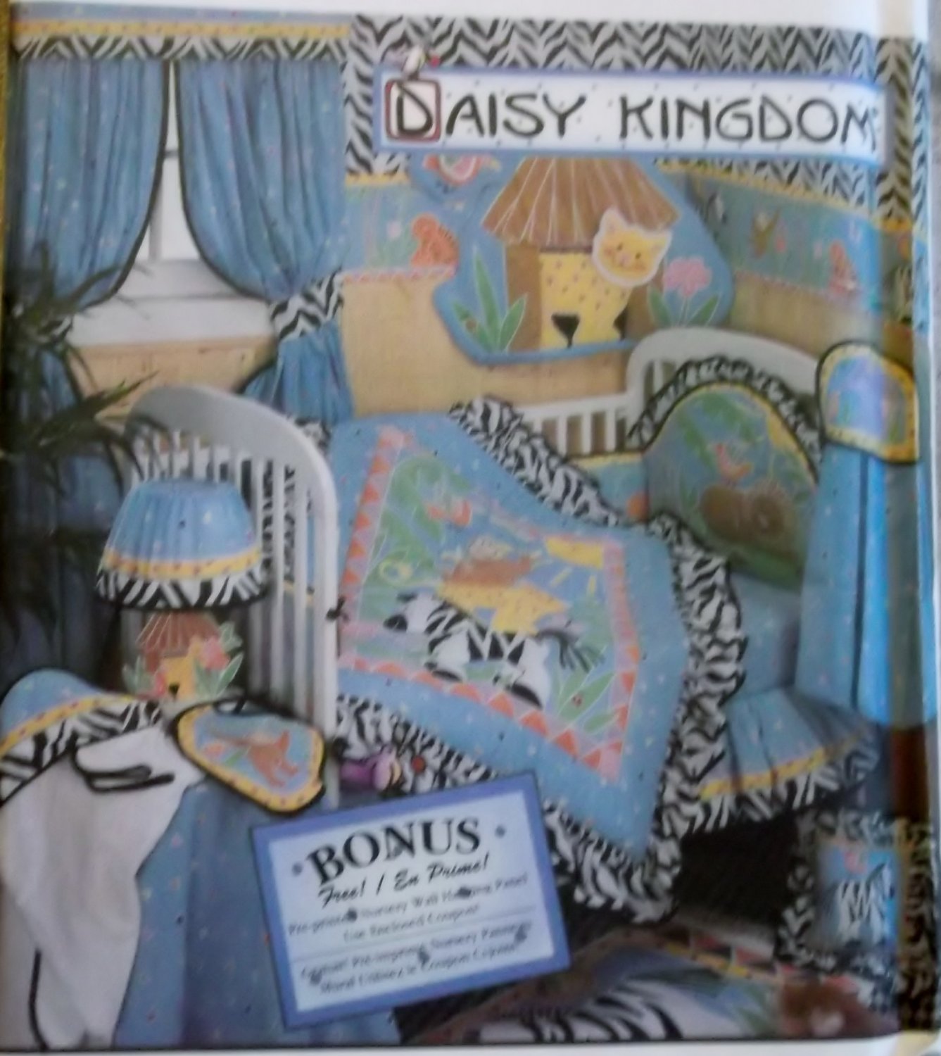 Simplicity 8397 Daisy Kingdom Baby Nursery Bedding Pattern , Uncut