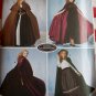 Simplicity 5794 Misses, Hooded Cape Pattern, XS S M L, Uncut