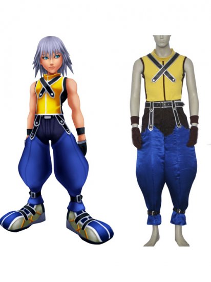 Kingdom Hearts 1 Riku Cosplay Costume