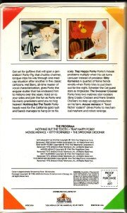 PORKY PIG CARTOON FESTIVAL vhs NOTHING BUT THE TOOTH