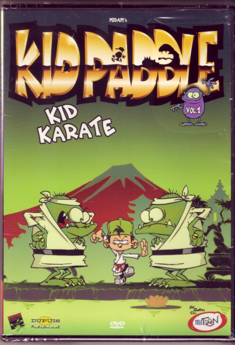 KID PADDLE VOLUME 1 KID KARATE Vol. One R1 DVD BRAND NEW/Factory Sealed ...