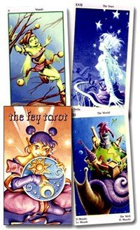The Fey Tarot Deck Beautiful HQ Cards w/ Instructions! Sealed New!
