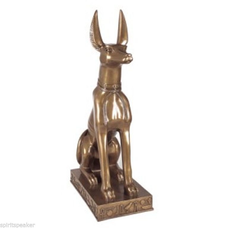 ANUBIS Statue Huge Statue Bronze Anubis LIFESIZE Statue Egyptian God * HUGH