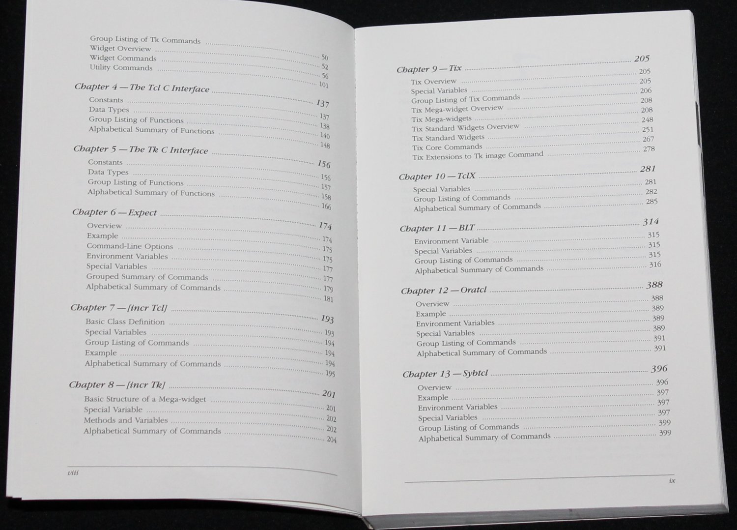Tcltk In A Nutshell Computer Programming Scripting C Interface Tix Tclx Blt Oratcl Sybtcl Book
