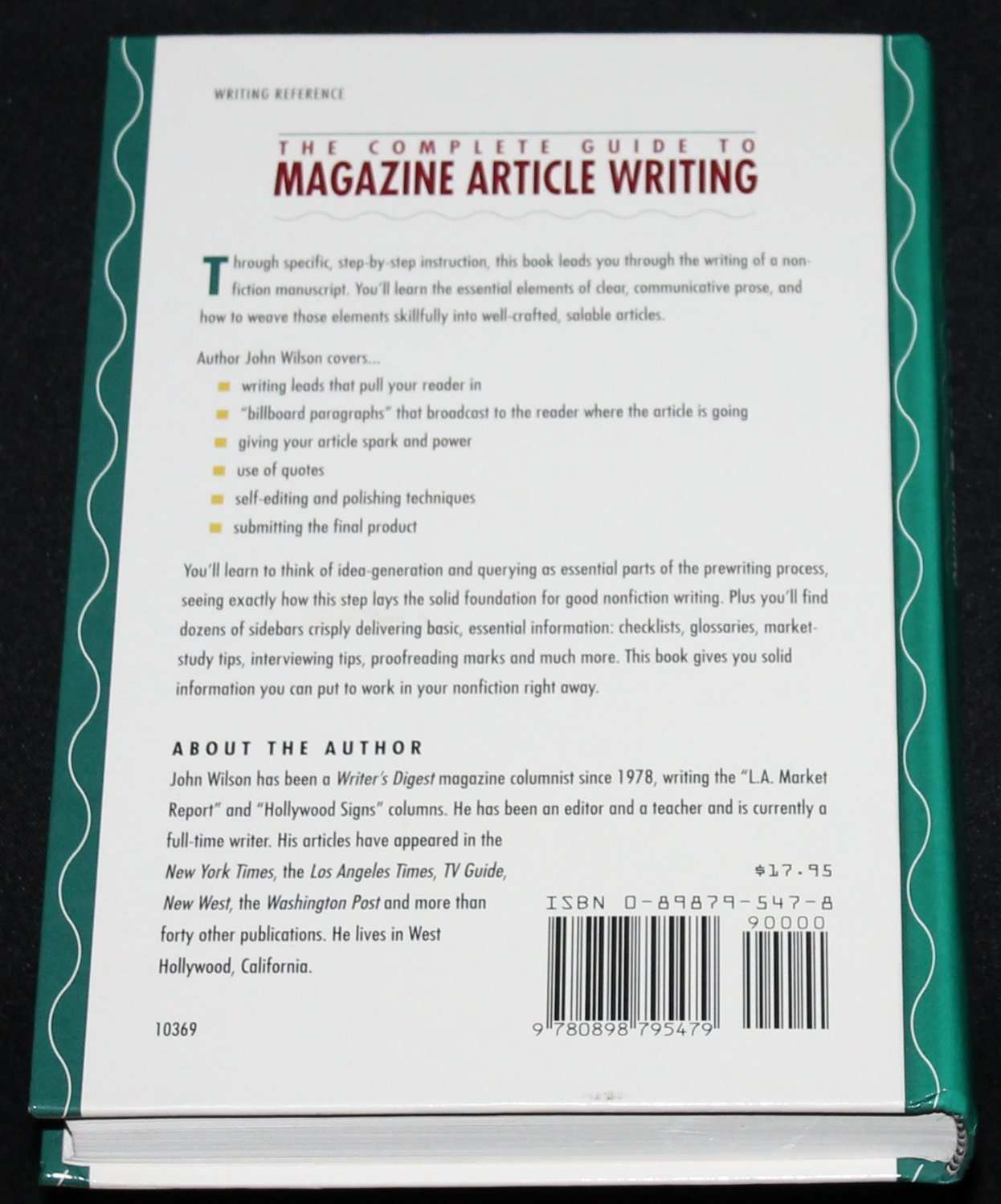 The Complete Guide to Magazine Article Writing - book by John M. Wilson