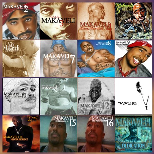 2Pac Makaveli ULTIMATE COLLECTION - 16 Disc CD Set