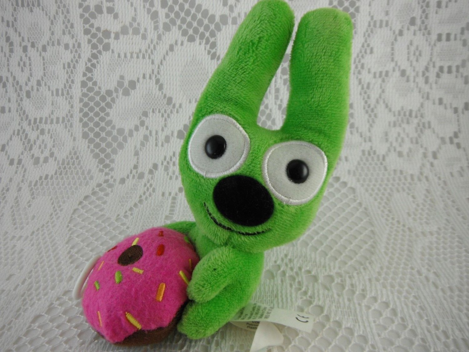 Hallmark Cards Yoyo The Green Rabbit Plush Toy Figurine With Pull ...