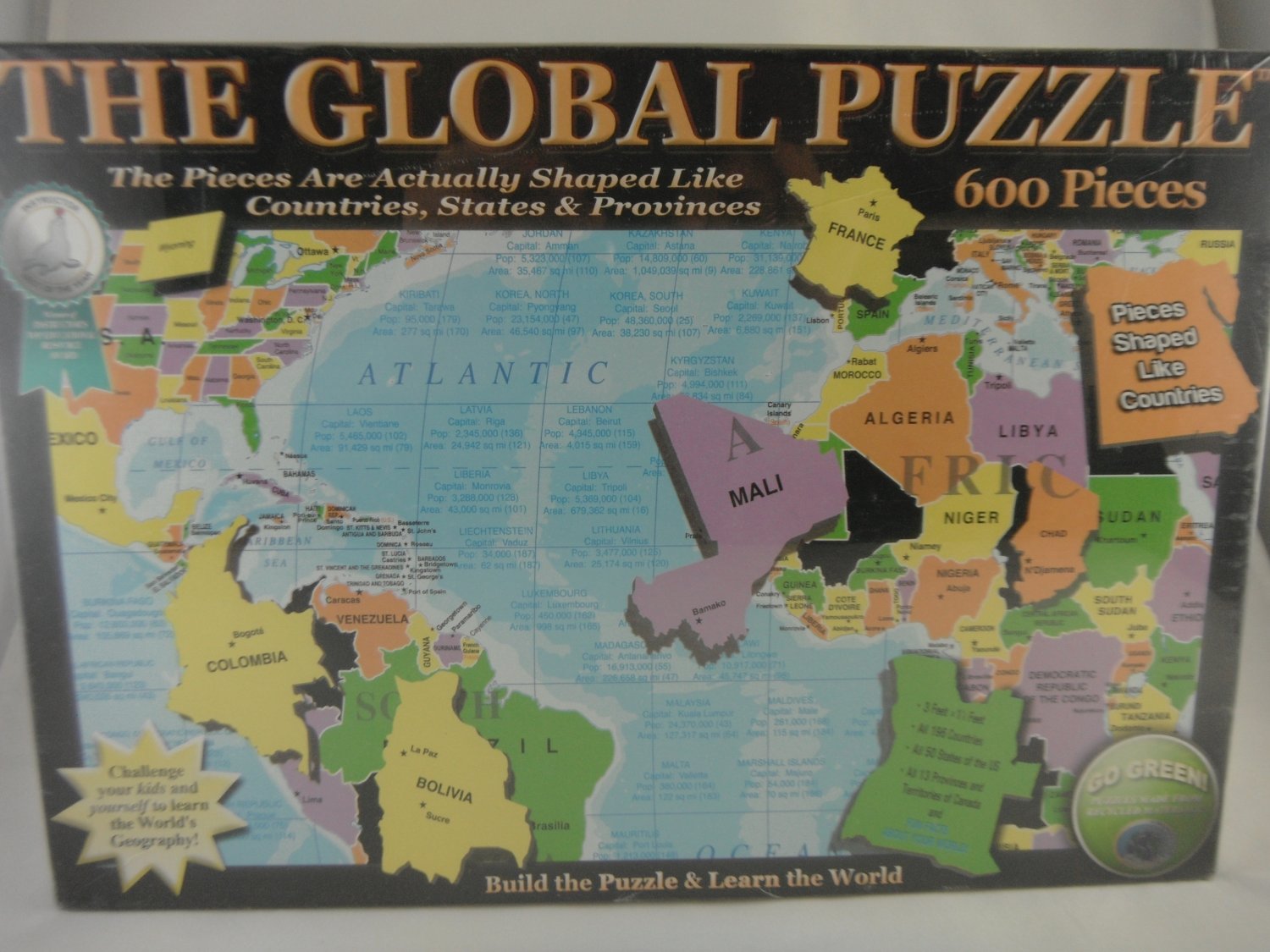 A Broader View The Global Puzzle 600 Pieces tblhx1