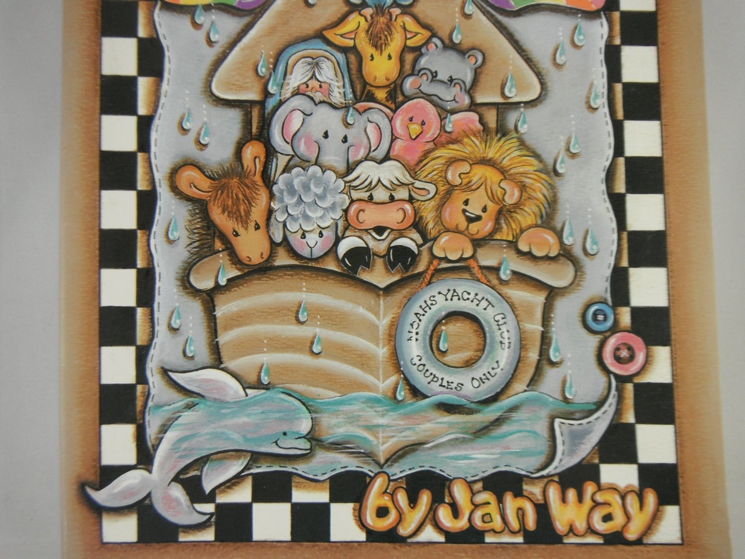 Noahs Animal Patch Pattern Book by Jan Way for Painting by Grace ...