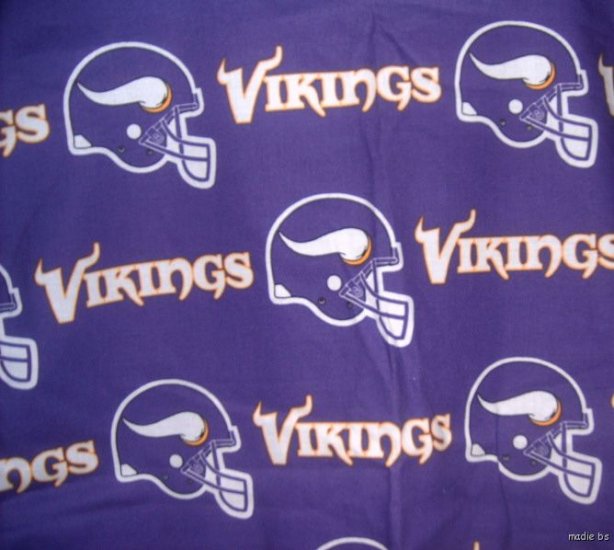 MadieBs Minnisota Vikings Crib/Toddler Bed Sheet Set