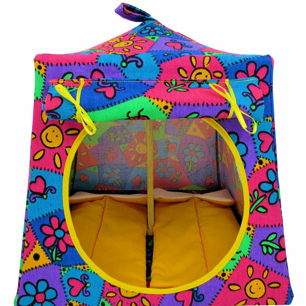 Toy Pop Up Play Tent, 2 Sleeping Bags, multicolor, ladybug & flower ...