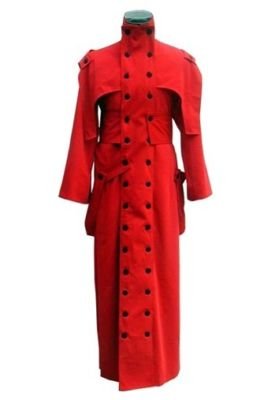 Red Denim Size Small Vash the Stampede Trigun Coat!! CHRISTMAS PRESENT!