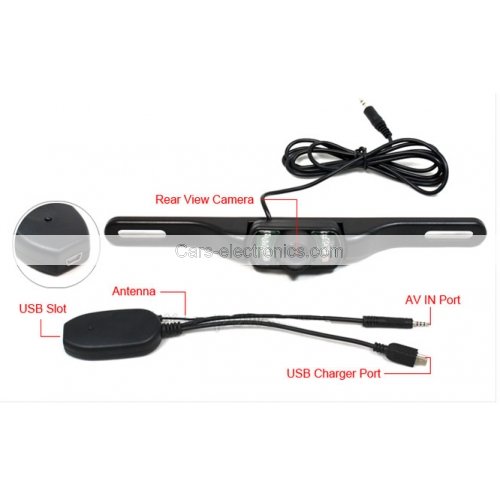 Wireless Rear View Camera Waterproof Back up Camera Wide View Angle