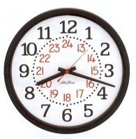 Seth Thomas WBL-1143 Computer Room Manager Wall Clock