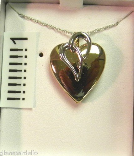 krementz NECKLACE LOCKET flower 14K GOLD CSB5