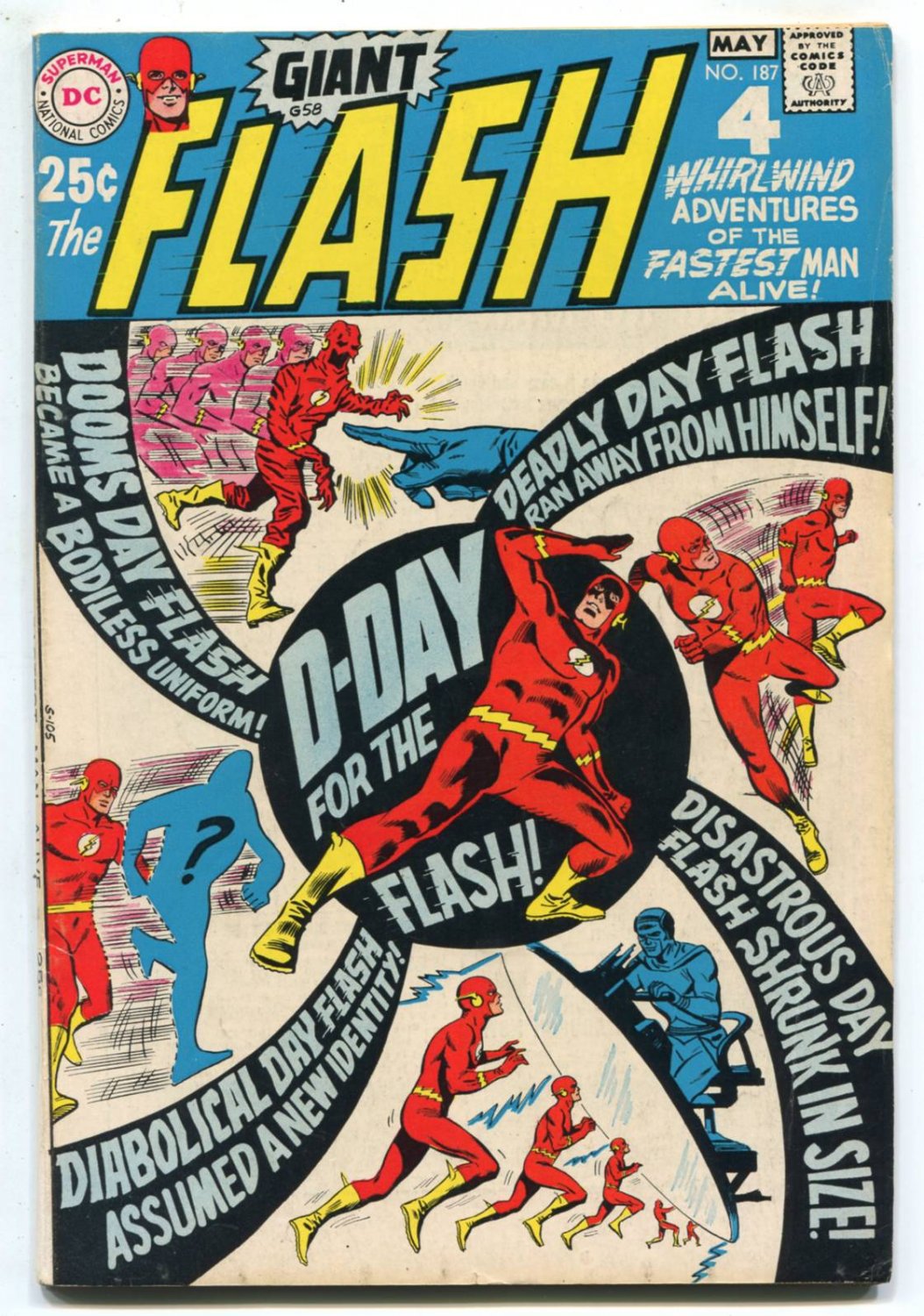The Flash #187 (1969, DC Comics )