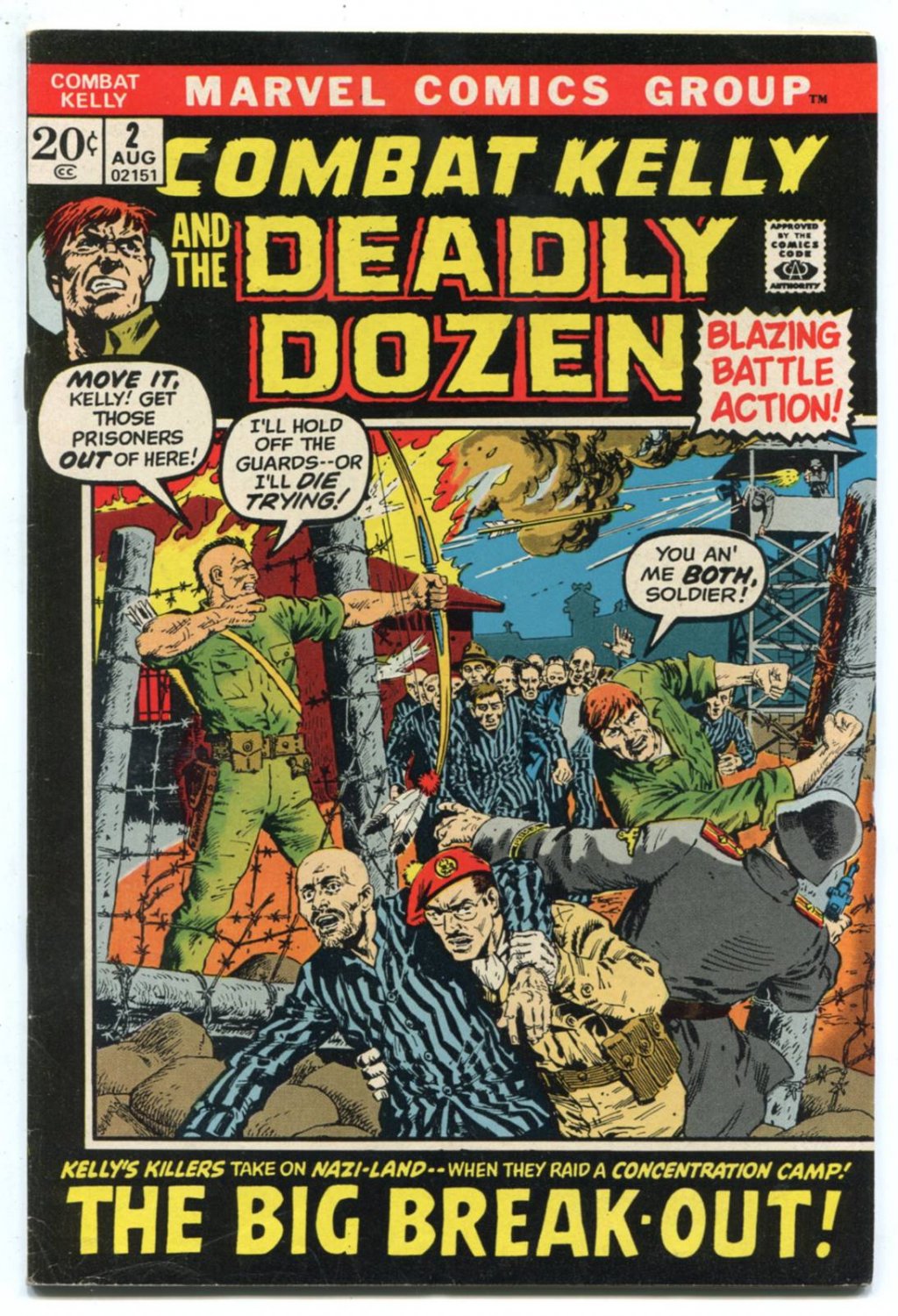 Combat Kelly #2 (1972, Marvel Comics )