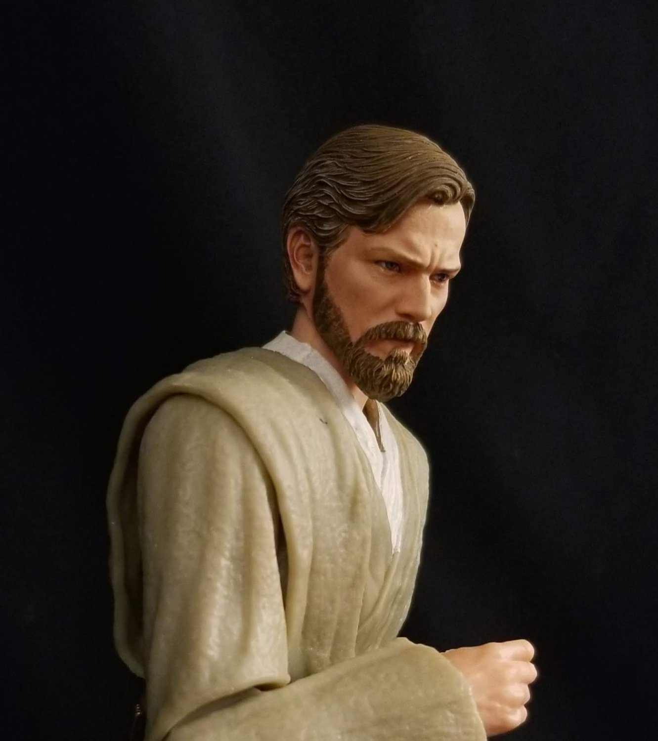 HT ROTS Obi Wan Kenobi(Fitted for Black Series, Hand Painted, Head Only)