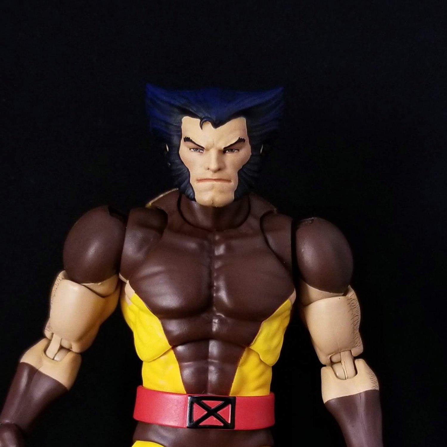 (Fanplastic Original) Jim Lee Logan Head(Hand Painted, Fitted for MAFEX ...