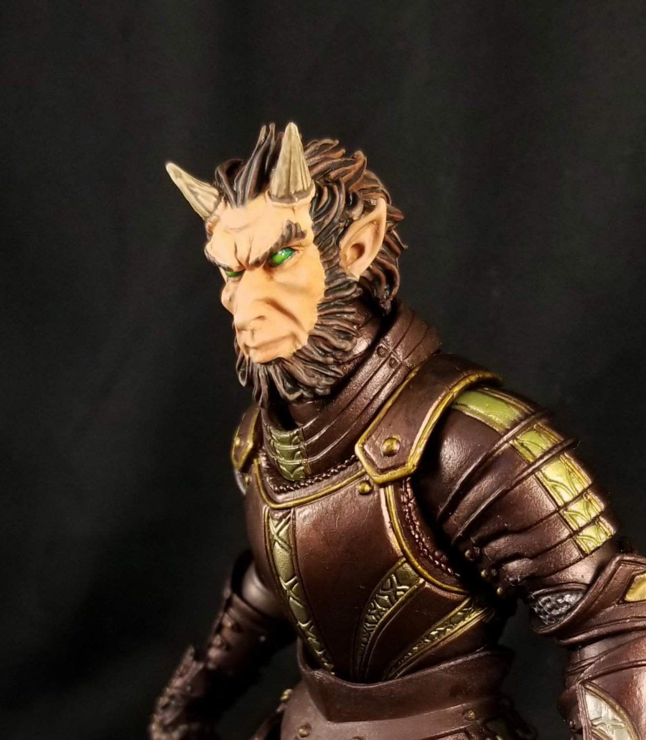 Satyr(Hand Painted, Fitted for Mythic Legions, Head Only)(Sale!)