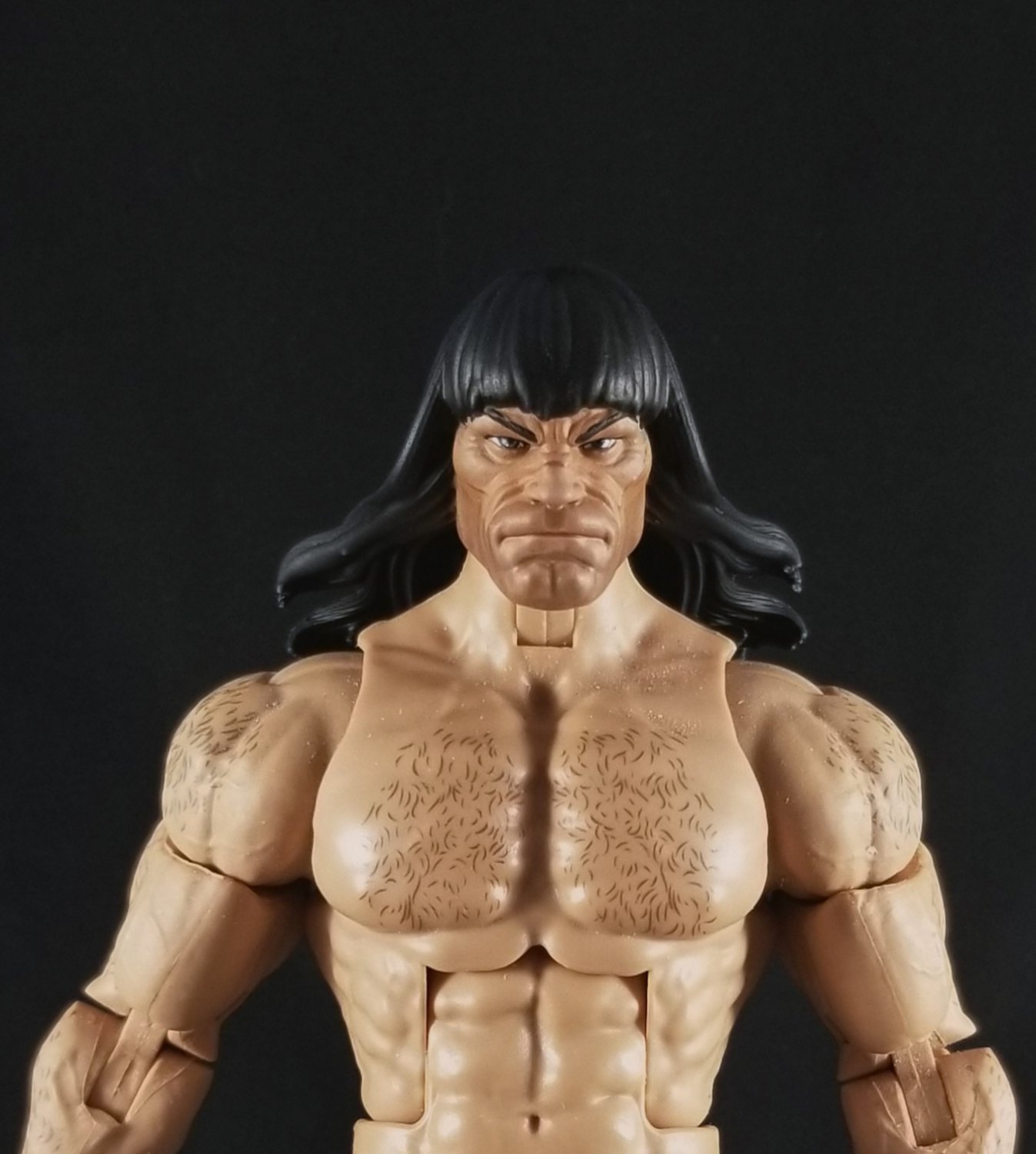 (Orobus)Conan Head(Hand Painted, Fitted for Legends, Head Only)