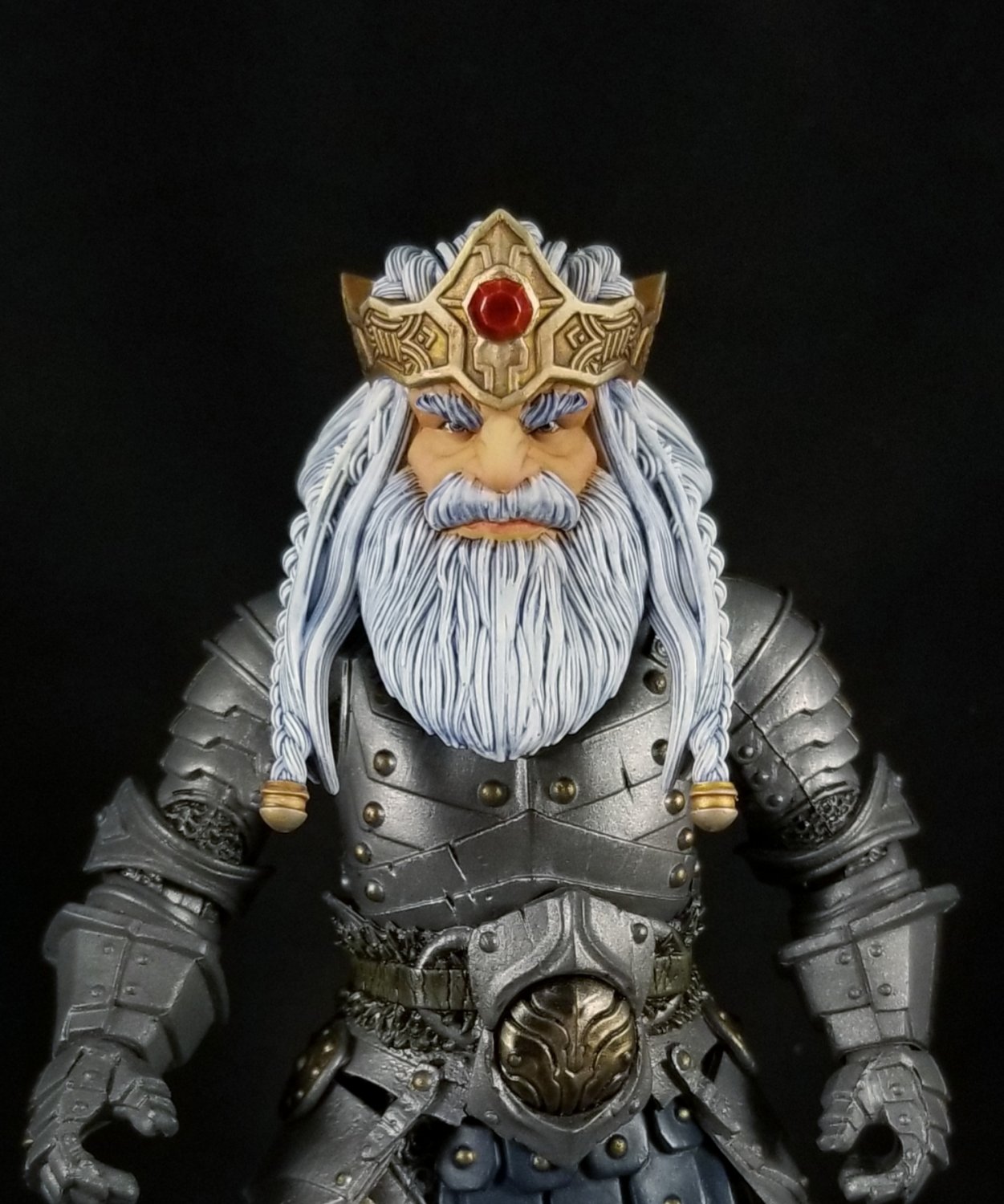 (jason_demon_3d_studio)Elder Dwarf King(Hand Painted, Fitted for Mythic ...