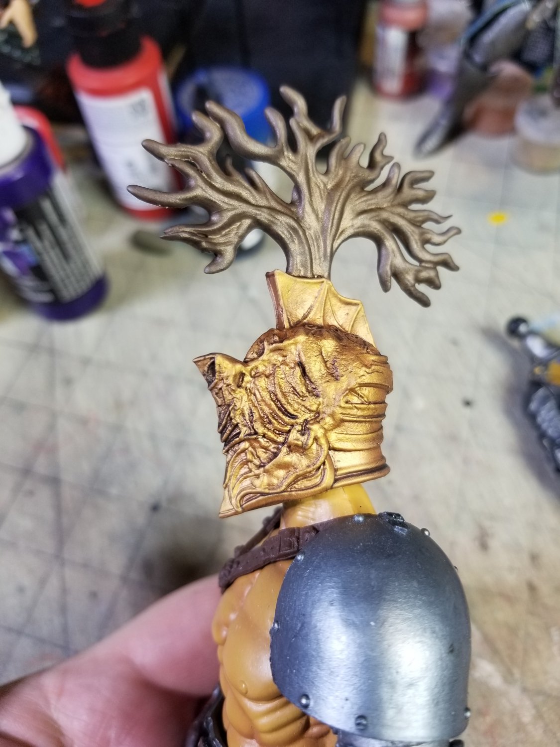 (blackbeardtatch)Tree Sentinel(Hand Painted, Fitted for Legions, Head Only)