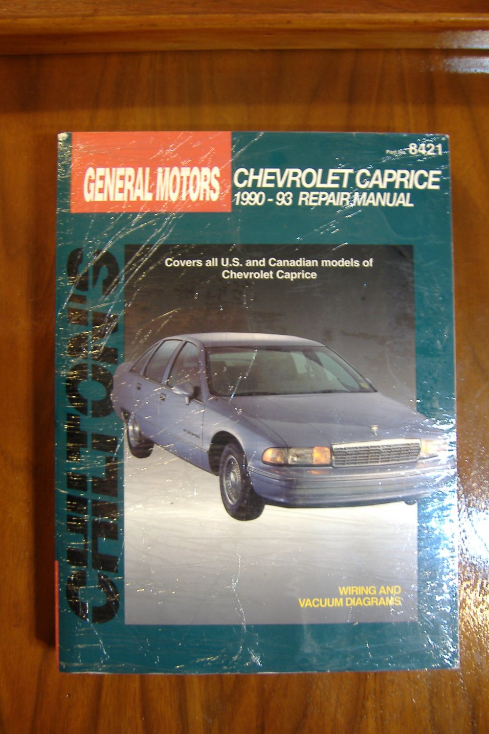 90-93 Chevy Chevrolete Caprice Chiltons Manual