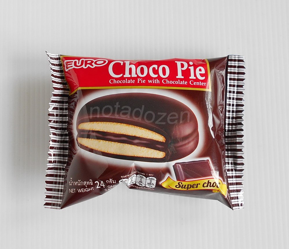 "Euro Choco Pie" Chcolate pie with chocolate center 6x24 grams