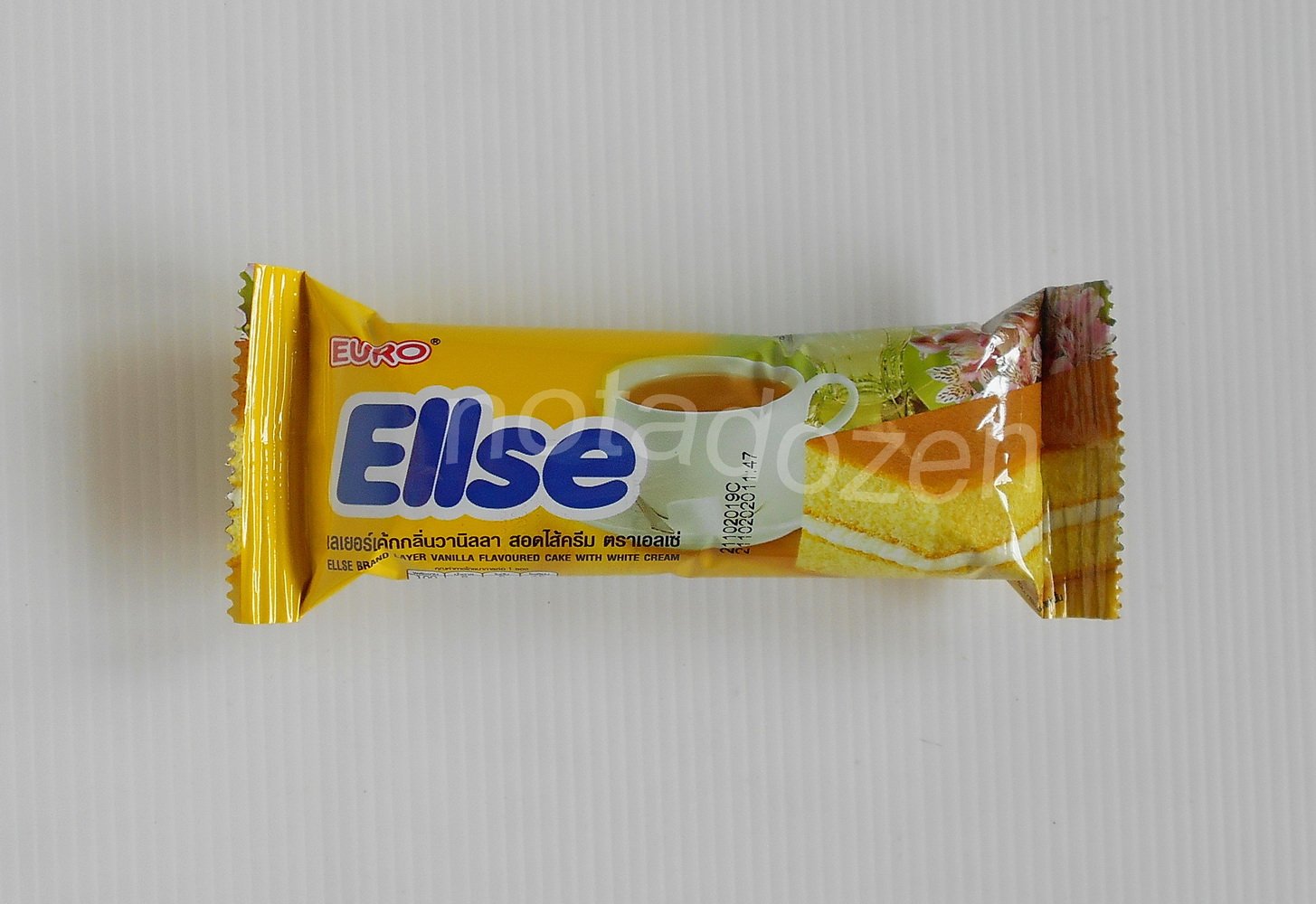 "Ellse" Layer Vanilla flavored cake with white cream 2x24 grams