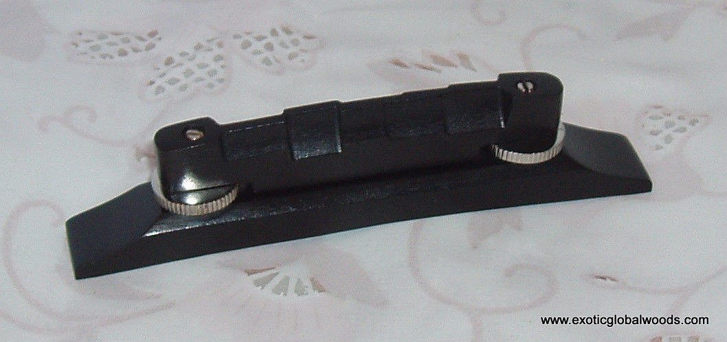 Archtop Guitar Ebony Bridge W Base For Gibson Acoustic Archtop Guitar ...