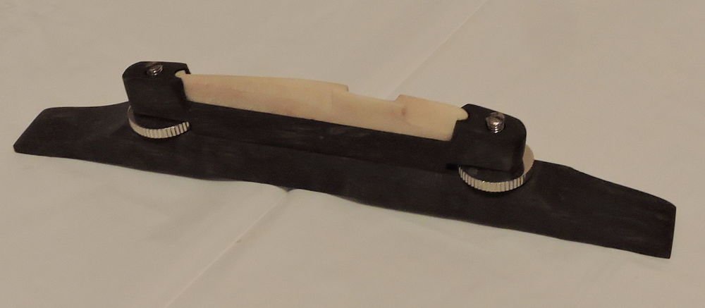 Ebony Archtop Guitar Bridge Foley Bone Saddle Martin Gibson Archtop ...