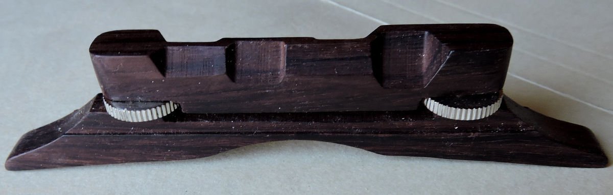 Mandolin Bridge With Comp Saddle String Parts Bridges Rosewood Mandolin ...