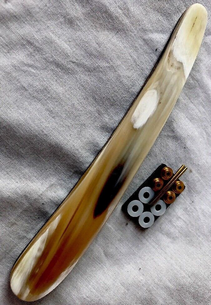 Ox Horn Straight Razor Scales & Hardware Shave Horn Razor Handle Making ...