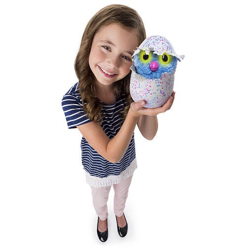 Hatchimals Owlicorn Pink/Blue Egg - One of Two Magical Creatures Inside