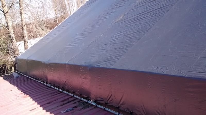 30' x 40' Cargo Shipping Container Cover - safe dry storage or covered ...