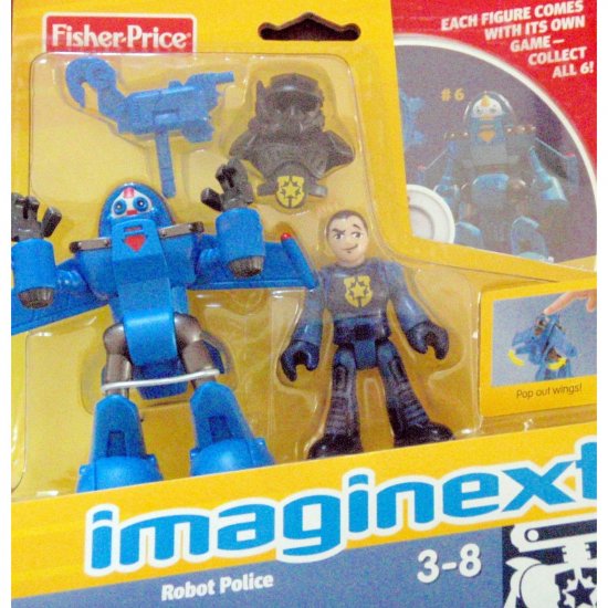 Imaginext Space Robot Police T0660 with CD Rom #6