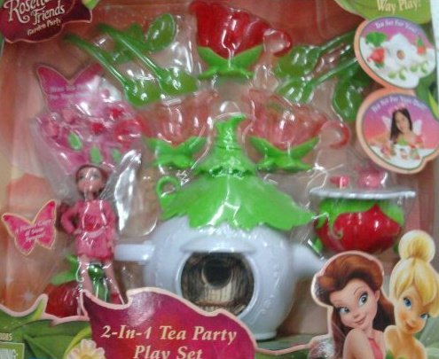 Disney Fairies Rosetta & Friends Garden Party Tea Play Set