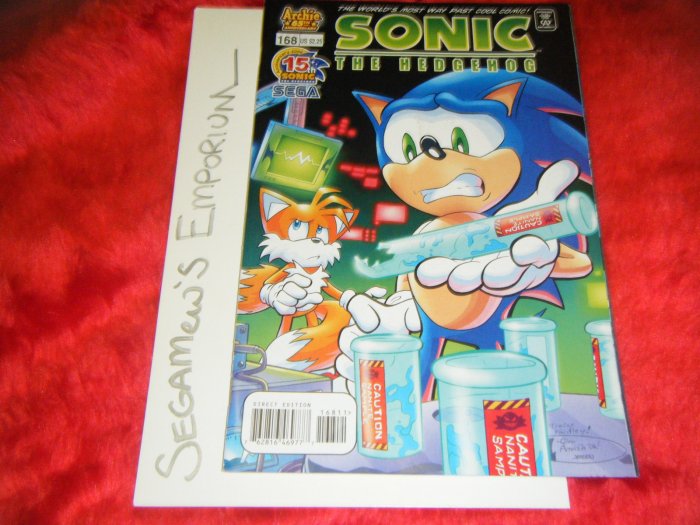 Sonic the Hedgehog - Issue #168 - NM - [SEGA Comic Hedgehog Archie]