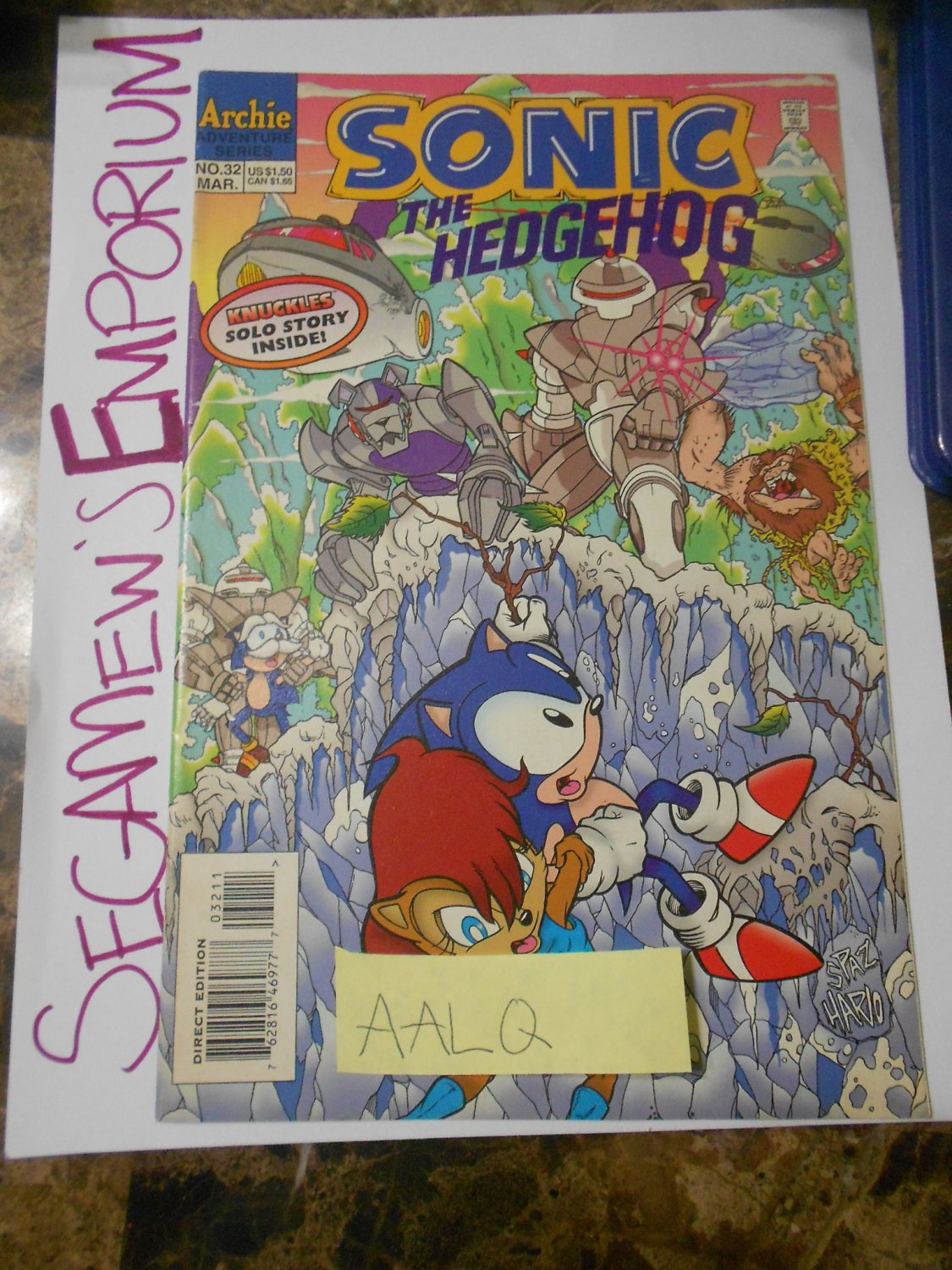 Sonic the Hedgehog - Issue #32 - VF - [SEGA Comic Archie]
