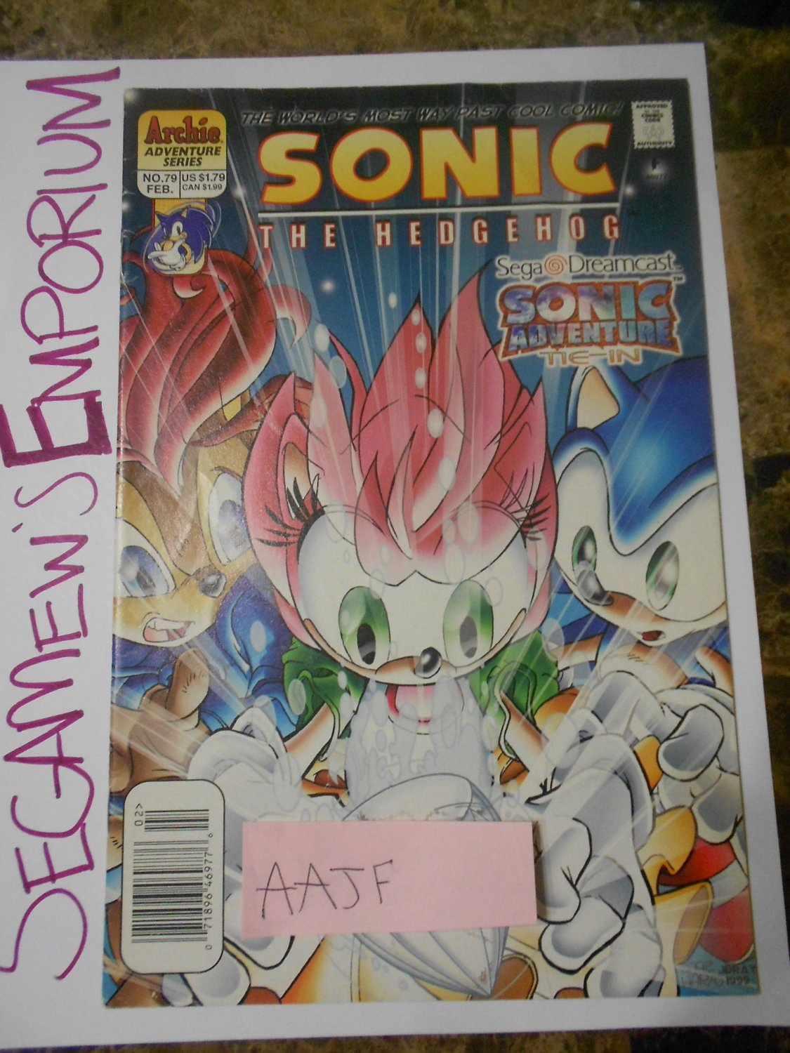 Sonic the Hedgehog - Issue #79 - VG - [SEGA Comic Archie]