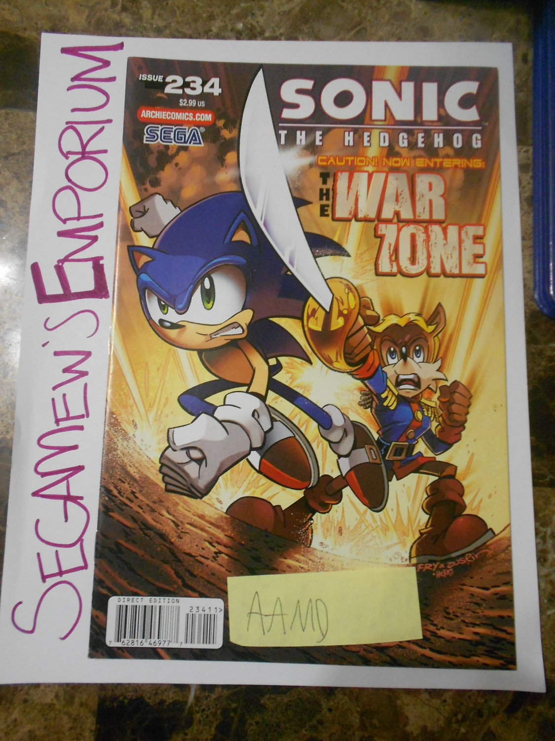 Sonic the Hedgehog - Issue #234 - NM- - [SEGA Comic Archie]