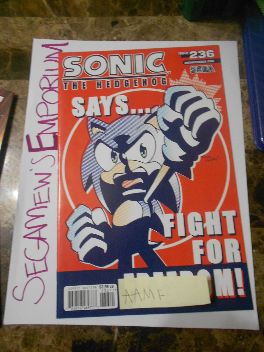 Sonic the Hedgehog - Issue #236 - NM - [SEGA Comic Archie]
