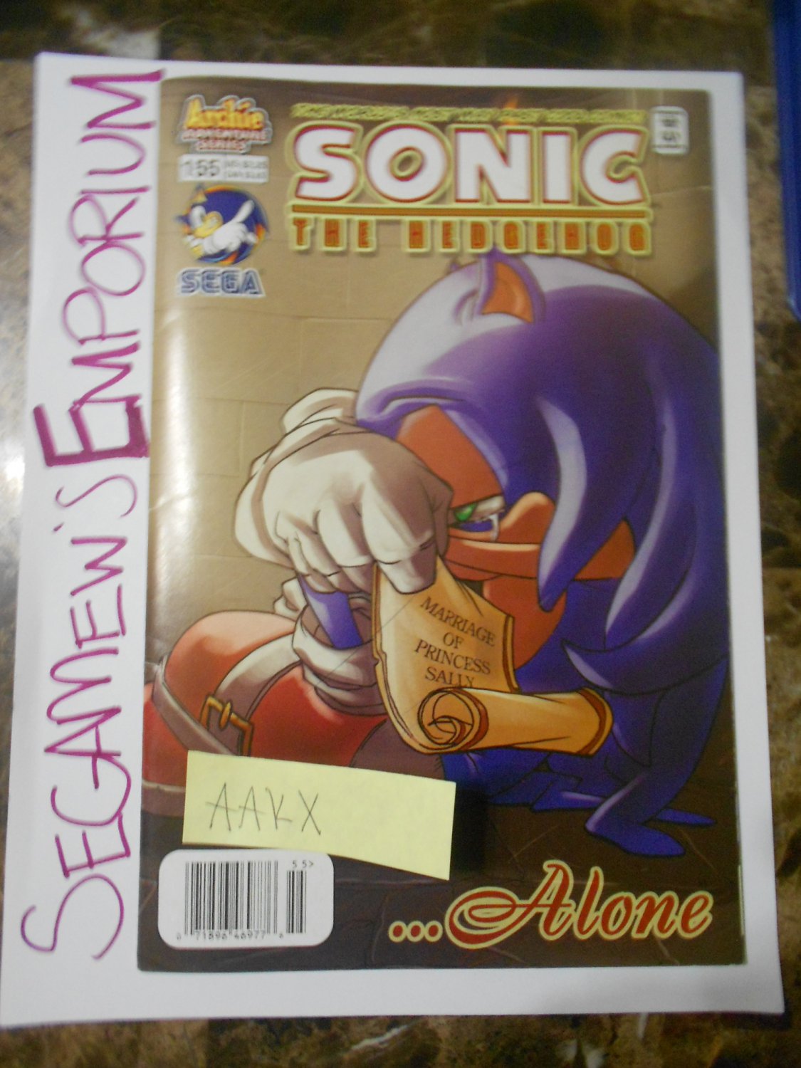 Sonic the Hedgehog Comic #155 - VF+ - [SEGA Comic Archie]
