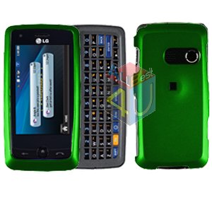 For LG Banter Touch UN510 Cover Hard Case Green