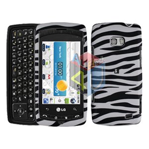 For LG Ally VS740 Cover Hard Case Zebra