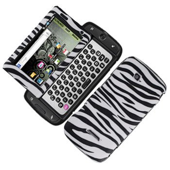 For Samsung Sidekick 4G T839 Cover Hard Phone Case Zebra